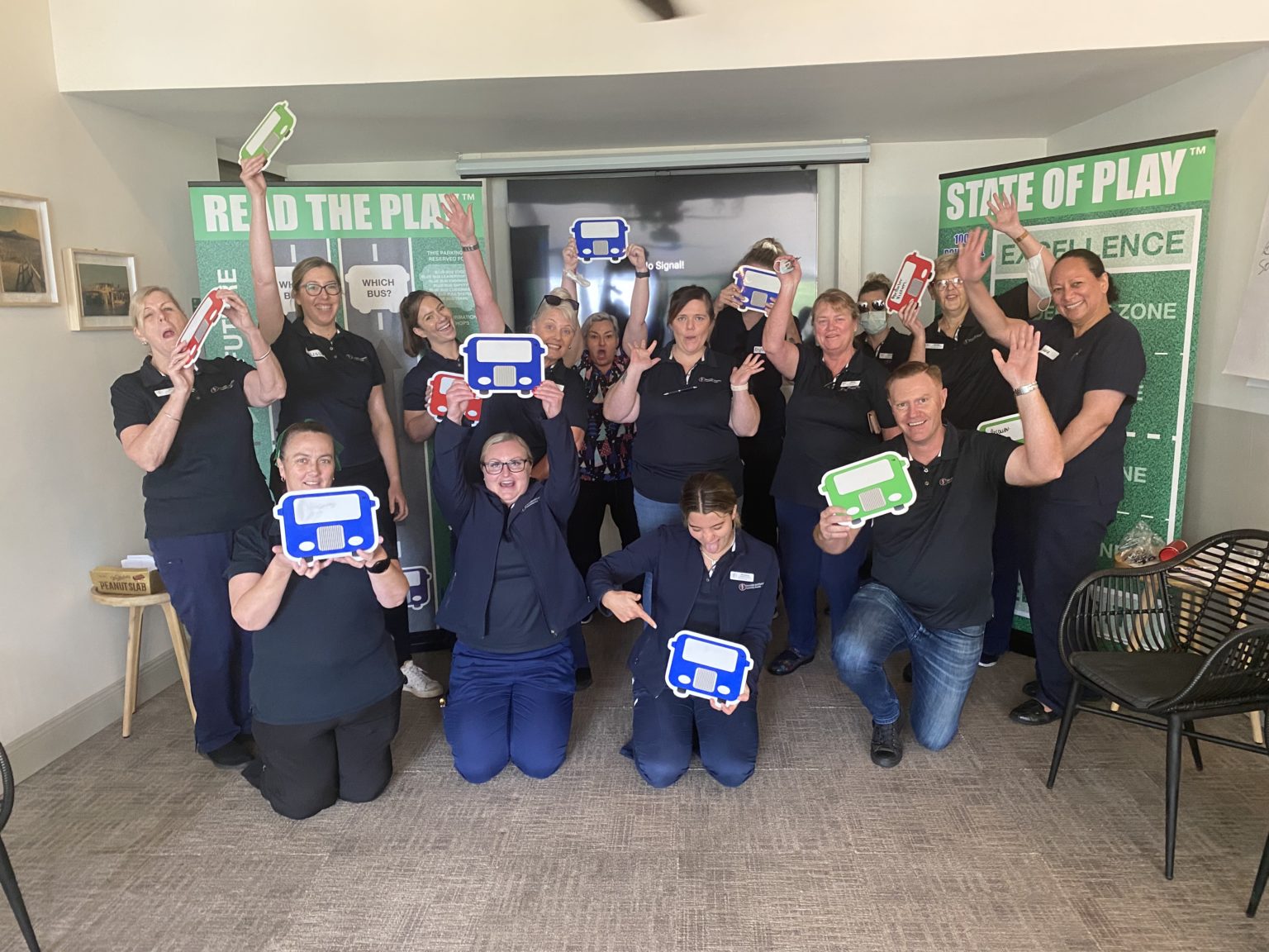 Achieving client satisfaction with the help of Blue Bus training